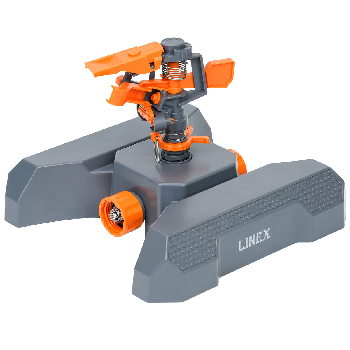 LINEX Sprinklers for Yard, Impact Water Sprinkler for Lawn and Garden ...